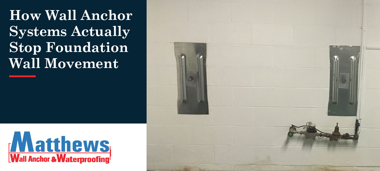 How Wall Anchors Stop Foundation Wall Movement
